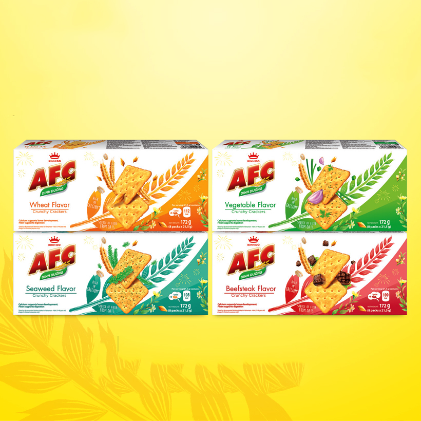 AFC bánh Cracker dinh dưỡng Hộp giấy 172Gr - Thế giới Quà Tết Cao Cấp Ý ...